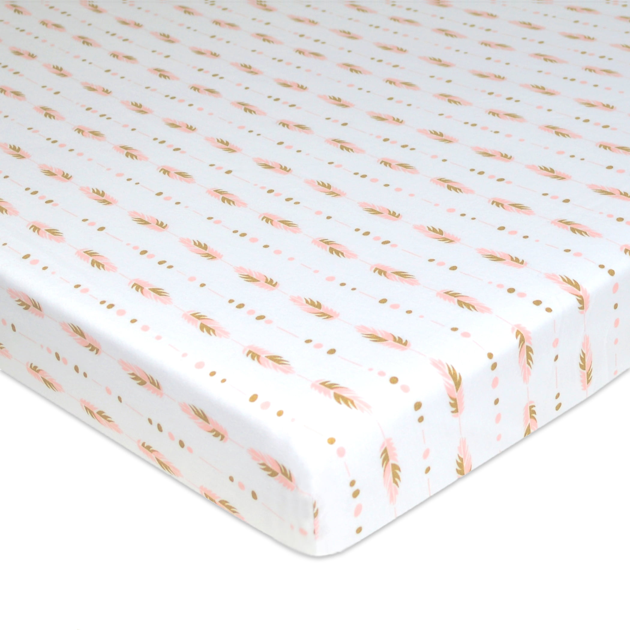 American Baby Company 100% Natural Cotton Fitted Pack and Play Sheet 39 ...