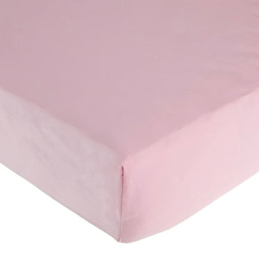 American Baby Company, Standard Day Care Cot Sheet 23" x 51", Pink ...