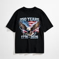 American Bald Eagle 1776-2026 250 Anniversary USA Mens T-Shirt ...