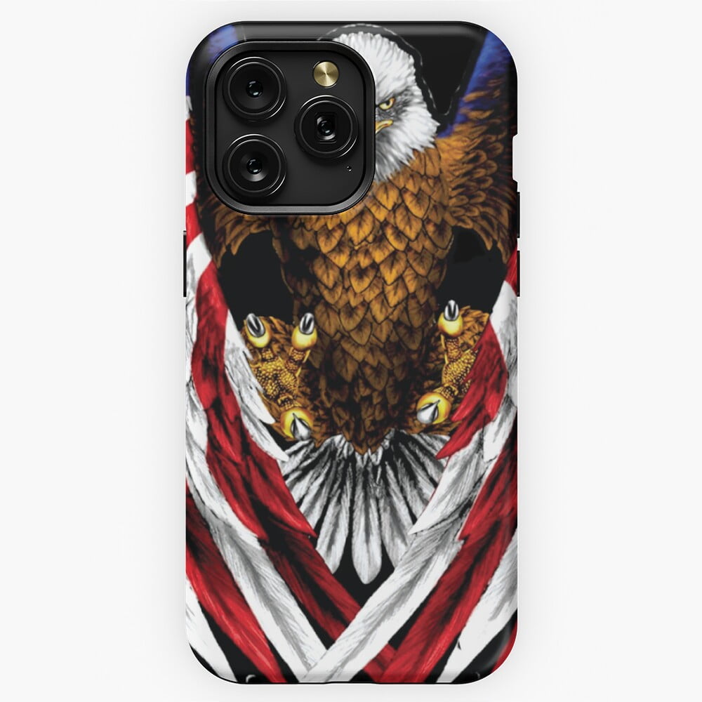 American Bald Eagle Sticker USA Freedom iPhone Case 17 11 12 13 14 15 ...