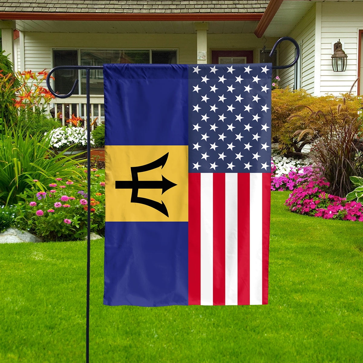 American Barbados Flag Barbadian Friendship U.S.A Memorial Day ...