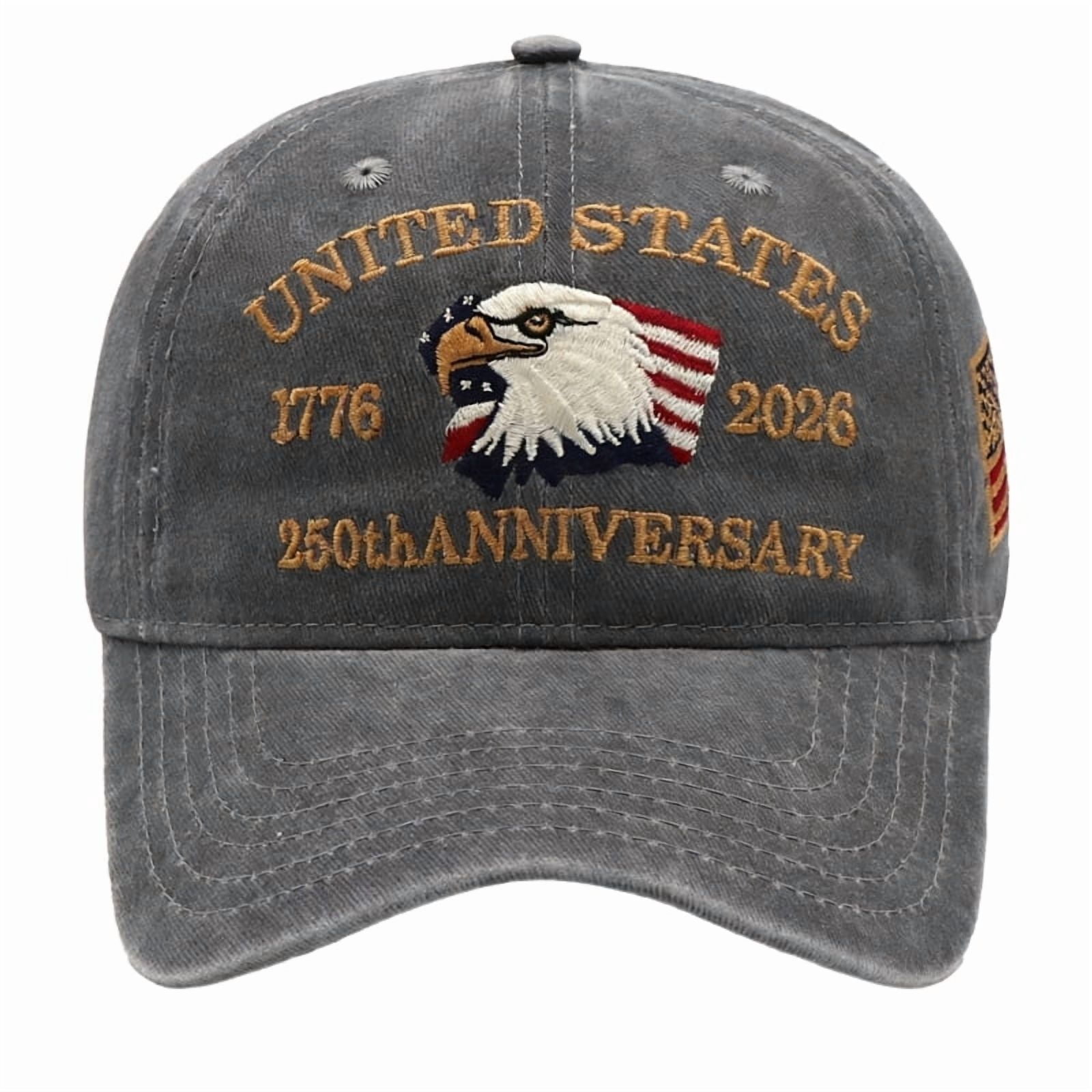 American Baseball Cap 250th Anniversary Design Compact Fold Summer ...