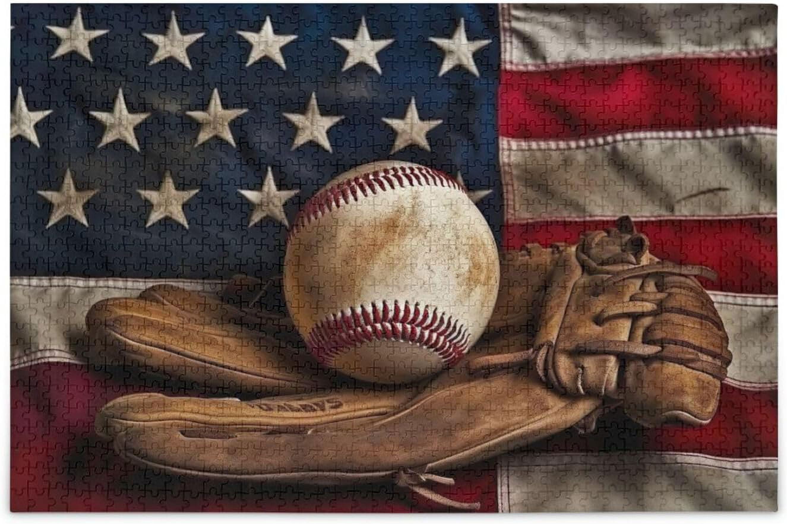 American Baseball Puzzles for Adults 500 Pieces, Fun Puzzles for Teens ...