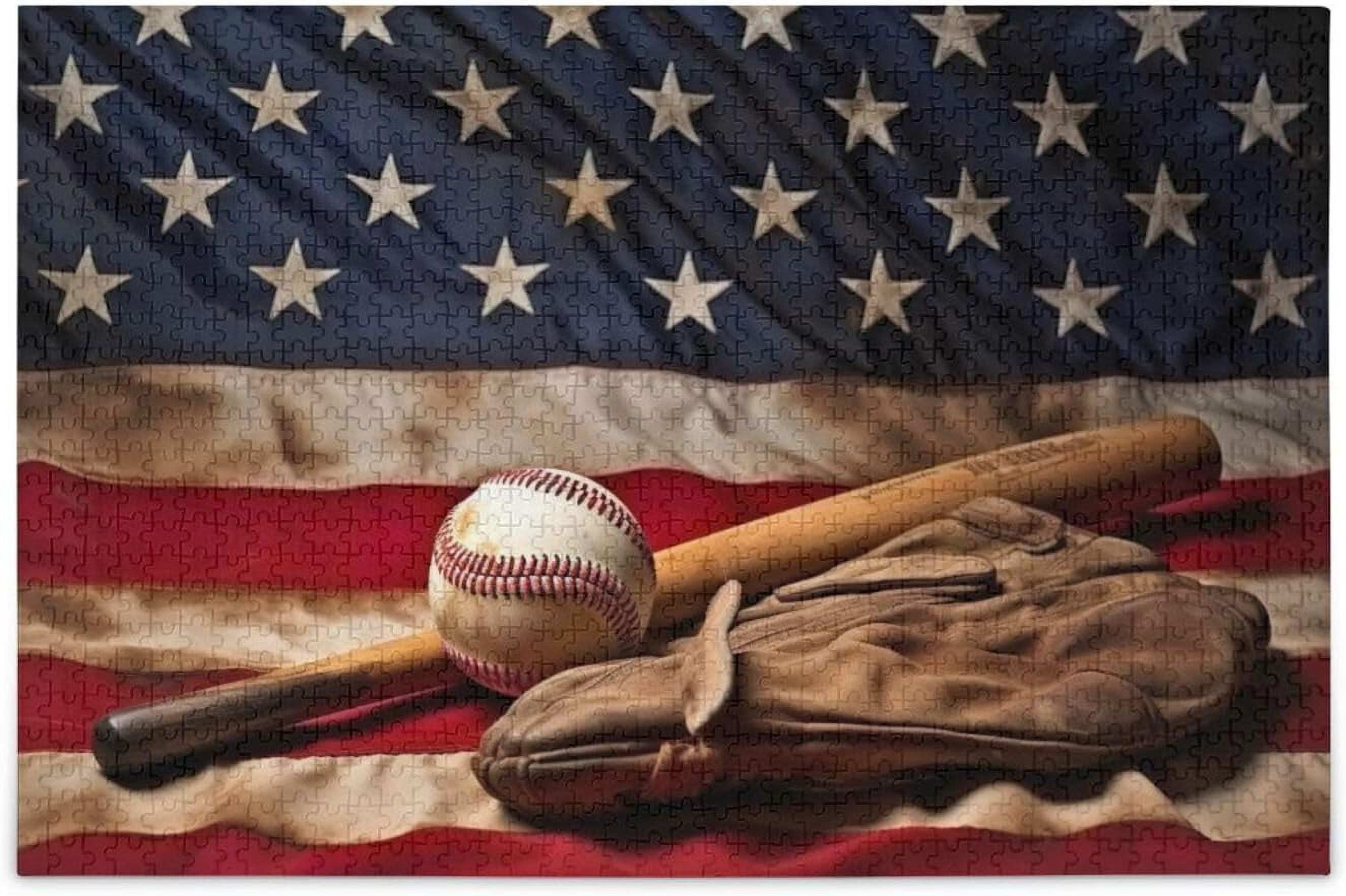 American Baseball Puzzles for Adults 500 Pieces, Fun Puzzles for Teens ...
