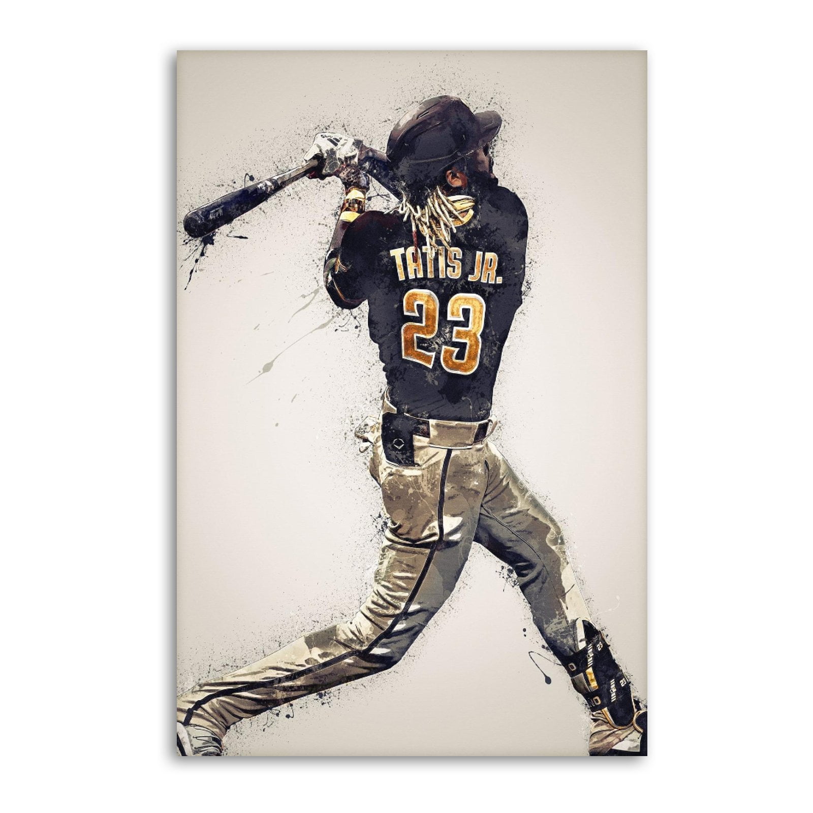 American Baseball Star Fernando Tatis Jr Picture Print Canvas Poster ...