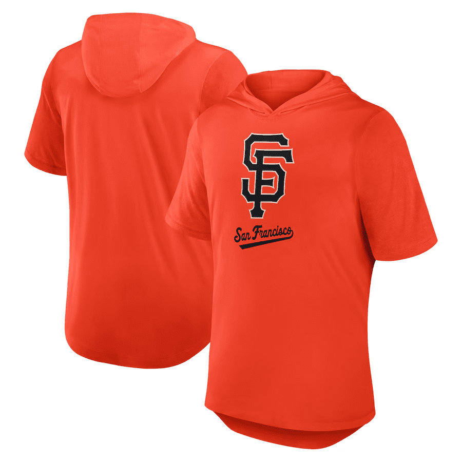 American Baseball TeamGiants Theme T-shirt Fan Top Men's Short-sleeved ...