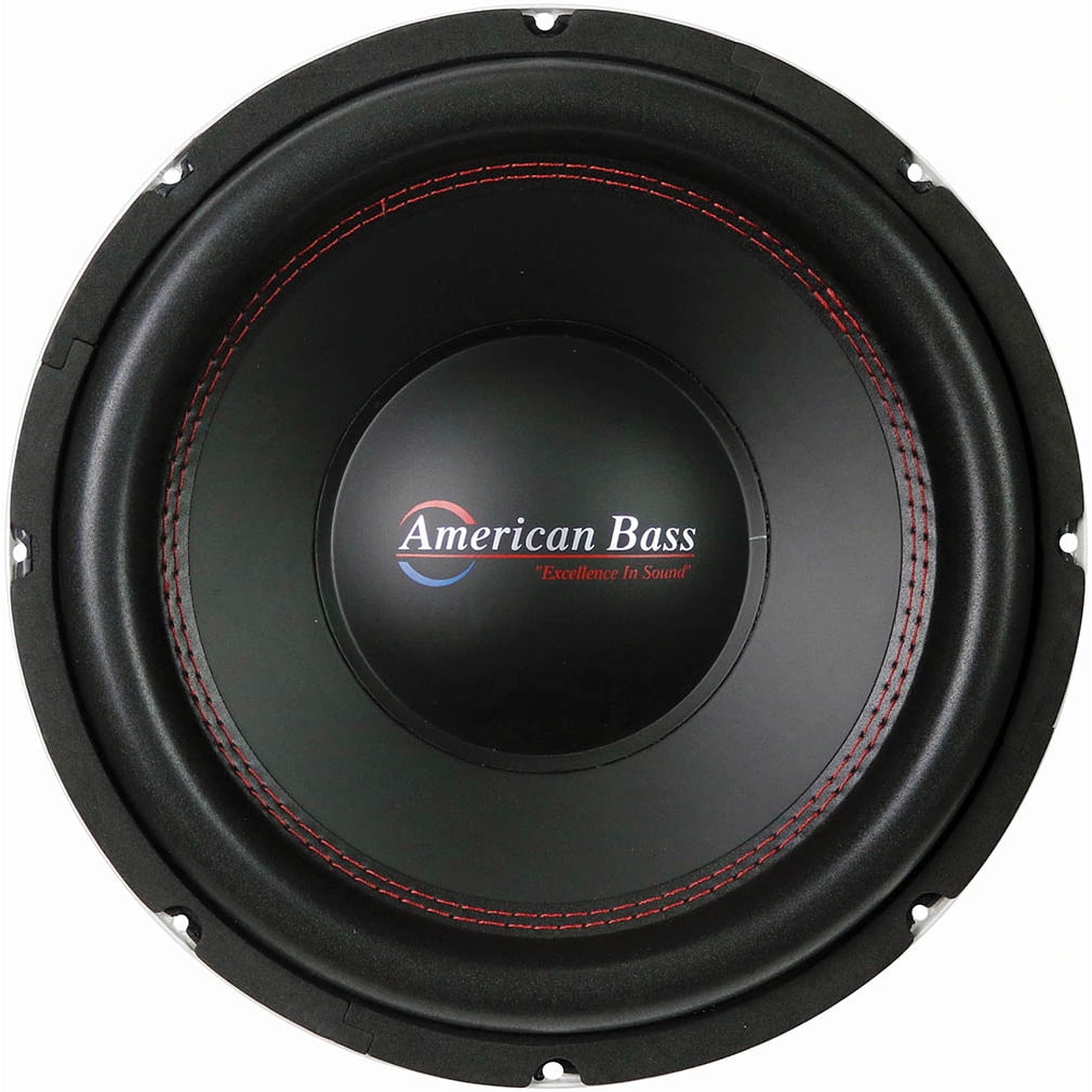 American Bass 12" 1600 Watts 3" Dual 4 Ohm Voice Coil Subwoofer Titan ...