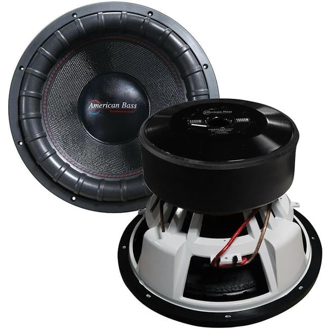 American Bass 12 in. Signature DVC 2 Ohm 10000W Subwoofer Woofer ...