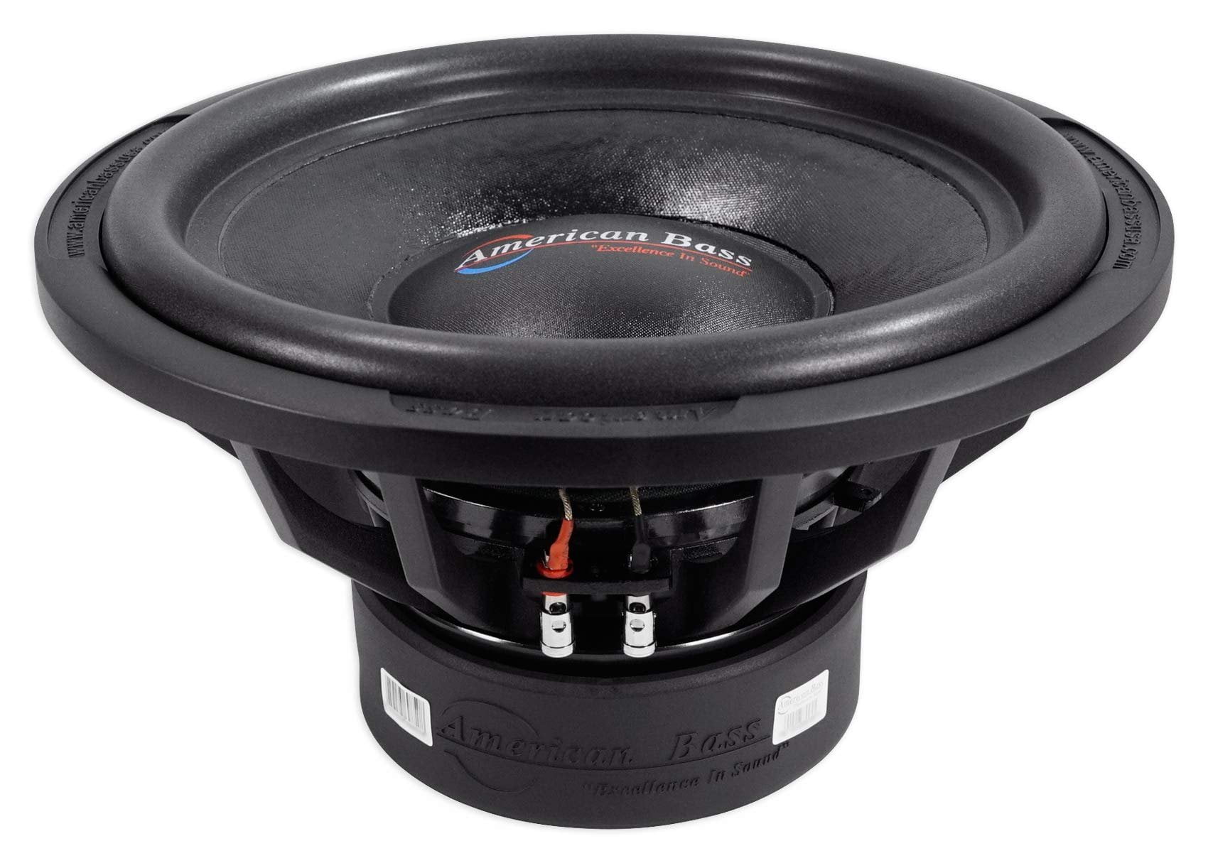 "American Bass TITAN 1544 15"" Subwoofer, 3000W Max, Dual 4 Ohm, Car ...