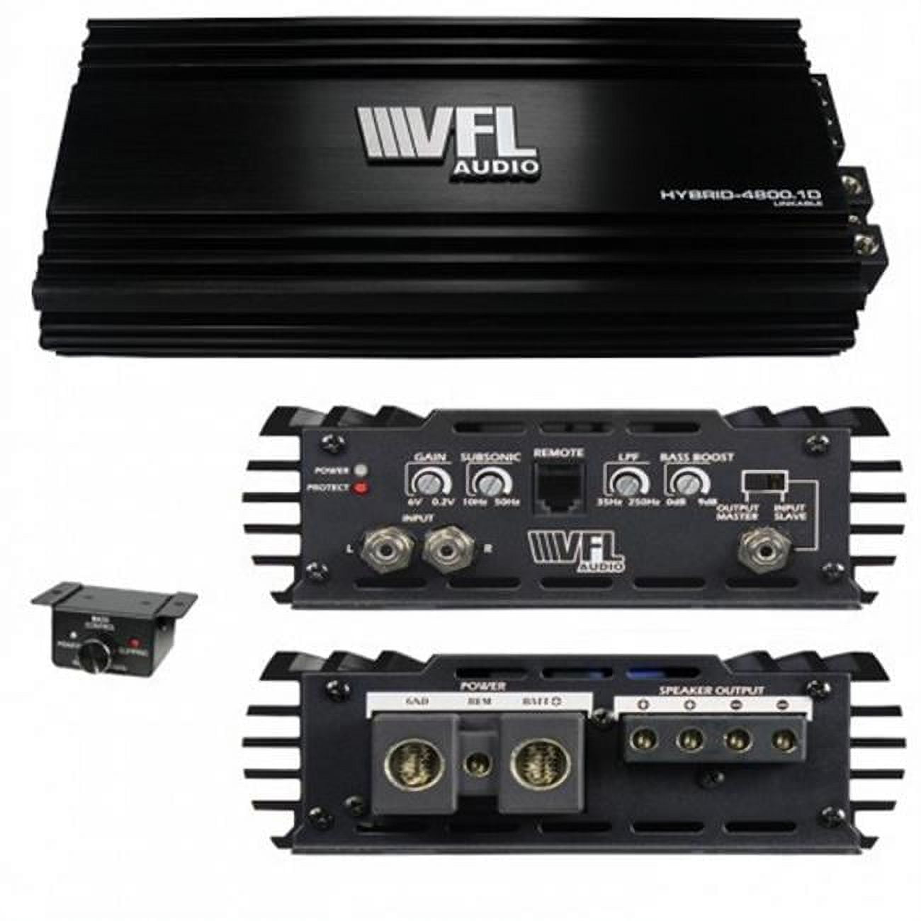American Bass 4800W VFL Audio Hybrid Class D Amplifier Max - Walmart.com