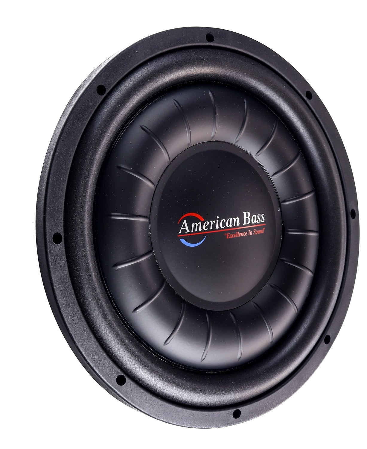 American Bass 12-Inch Car Subwoofer Speaker, HAWK1244SL Slim Mount ...