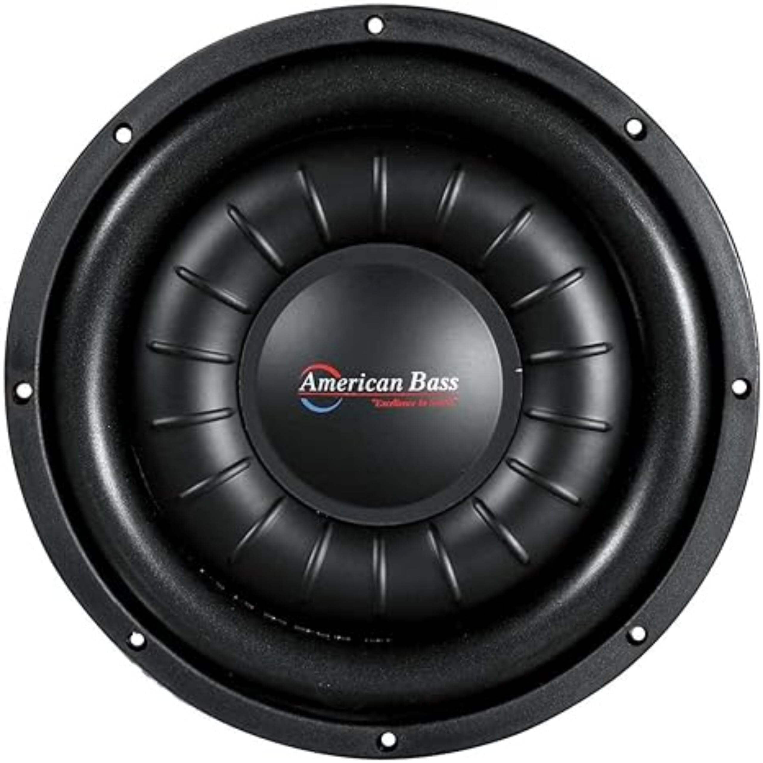 American Bass 12-Inch Car Subwoofer Speaker, HAWK1244SL Slim Mount ...