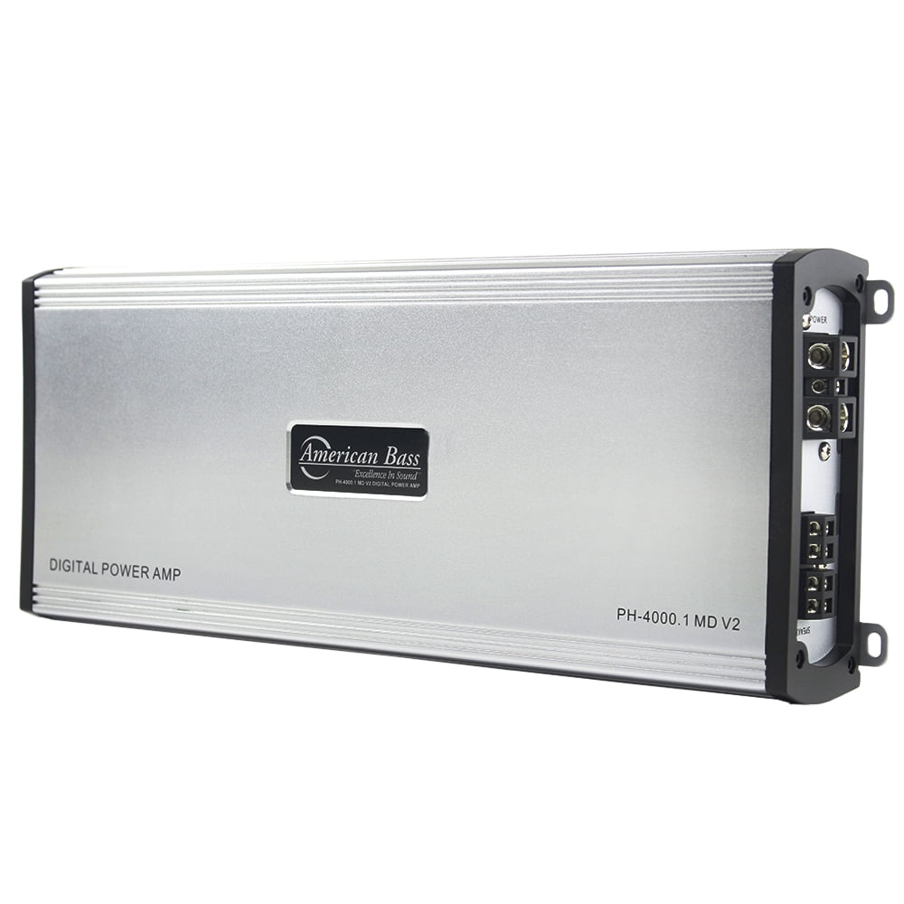 American Bass Phantom Series 4000 Watts Monoblock Class D Vehicle Audio ...