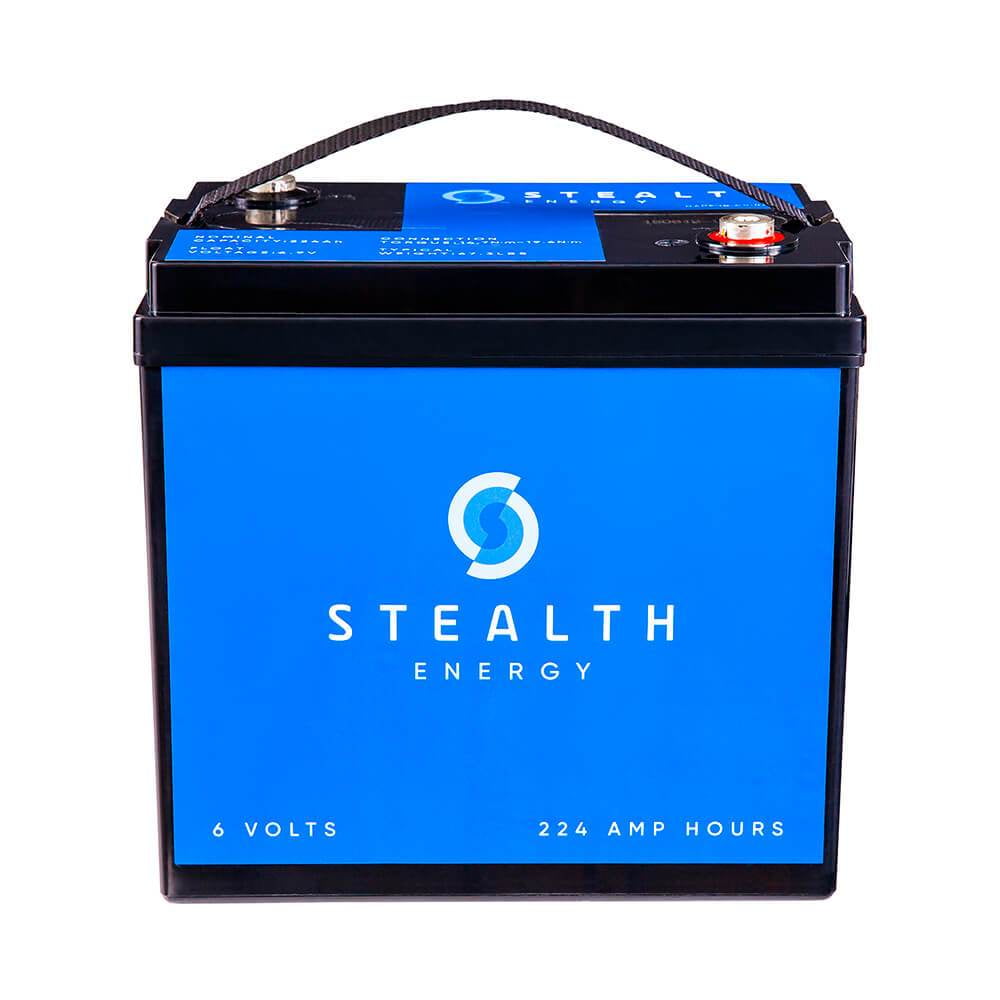 American Bass USA STEALTH-1150, 12V AGM, 115 AH Battery for Sweeper ...