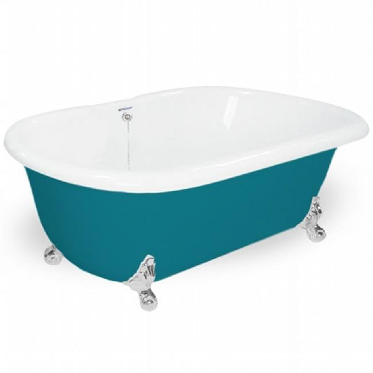 American Bath Factory T081A-CH-P & DM-7 Celine 70 in. Splash Of Color ...