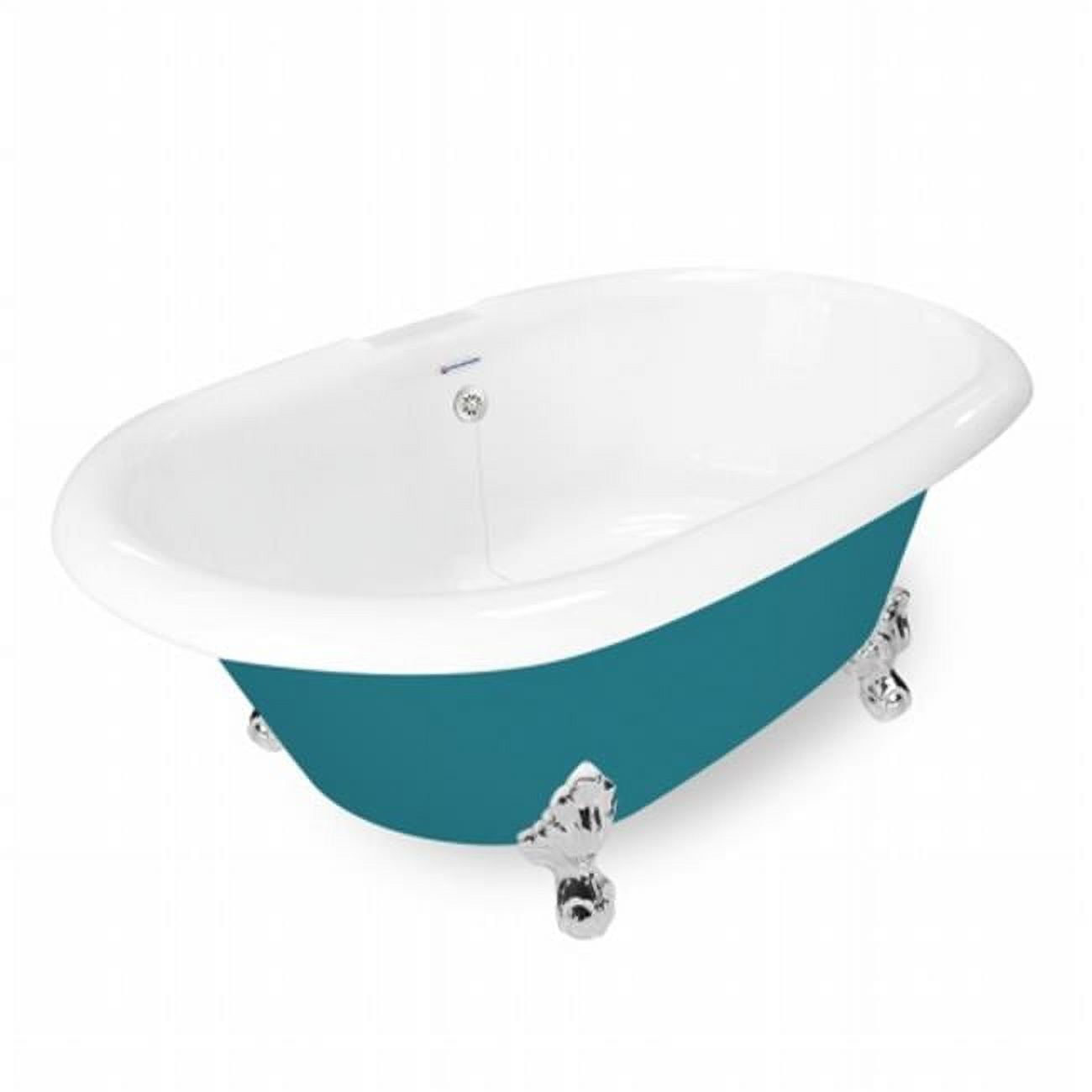 American Bath Factory T091A-CH-P & DM-7 Duchess 72 in. Splash Of Color ...
