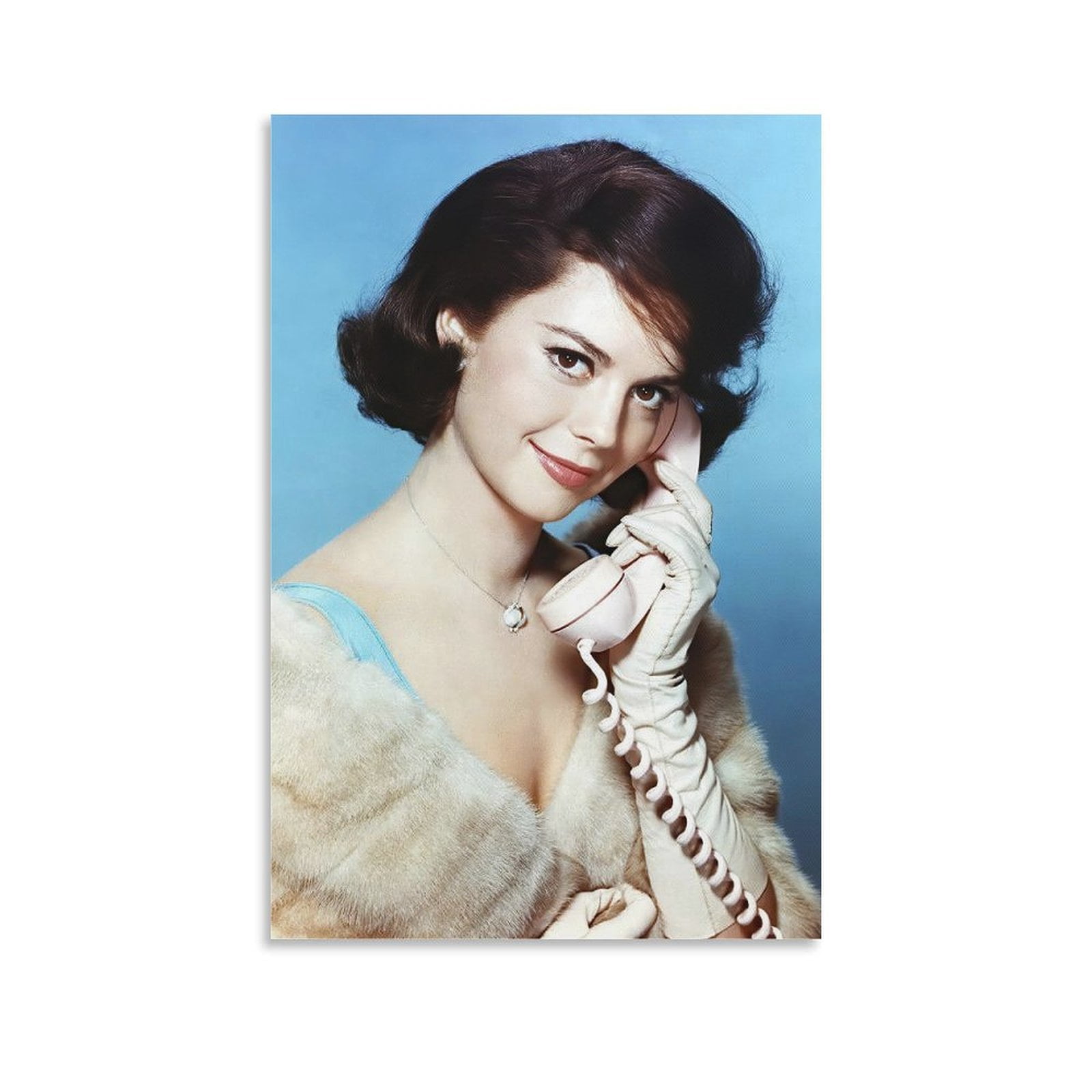 American Most Beautiful Actresses Natalie Wood Sexy Retro Poster ...