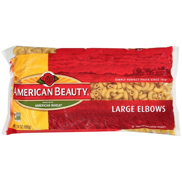 American Beauty 24 oz Large Elbow Pasta - Walmart.com