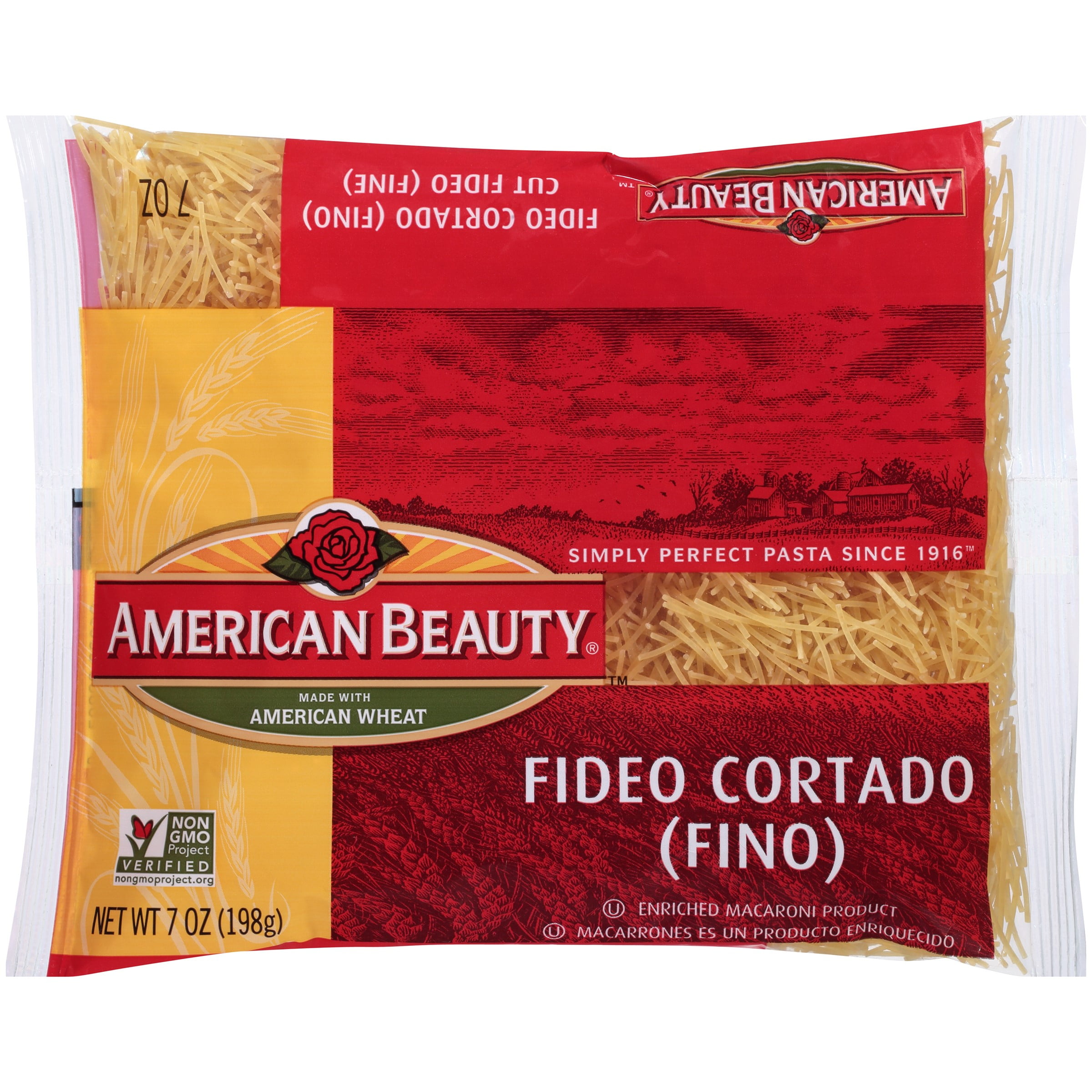 American Beauty 7 oz Fideo Cut Pasta - Walmart.com