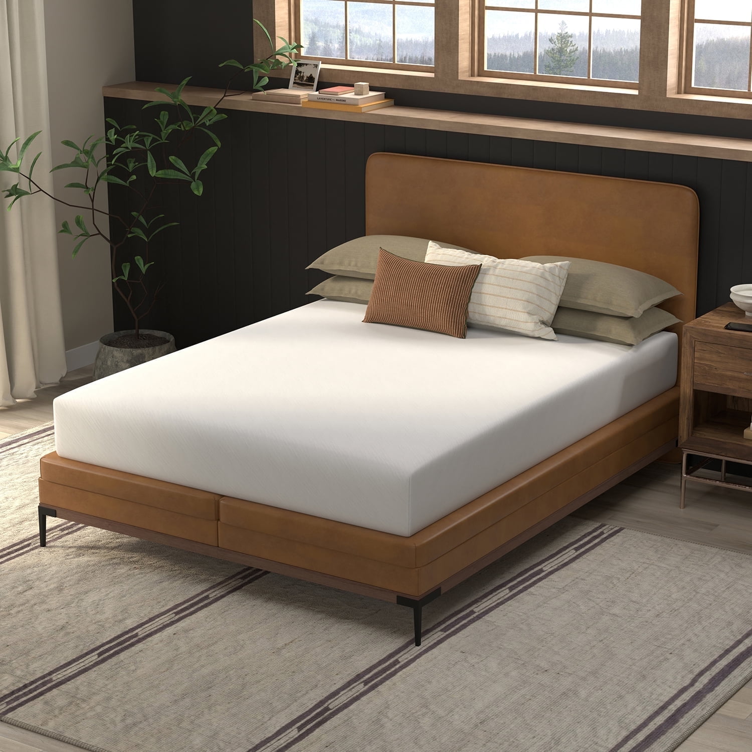 American Bedding Classic Medium Memory Foam Mattress - 10" - Queen ...