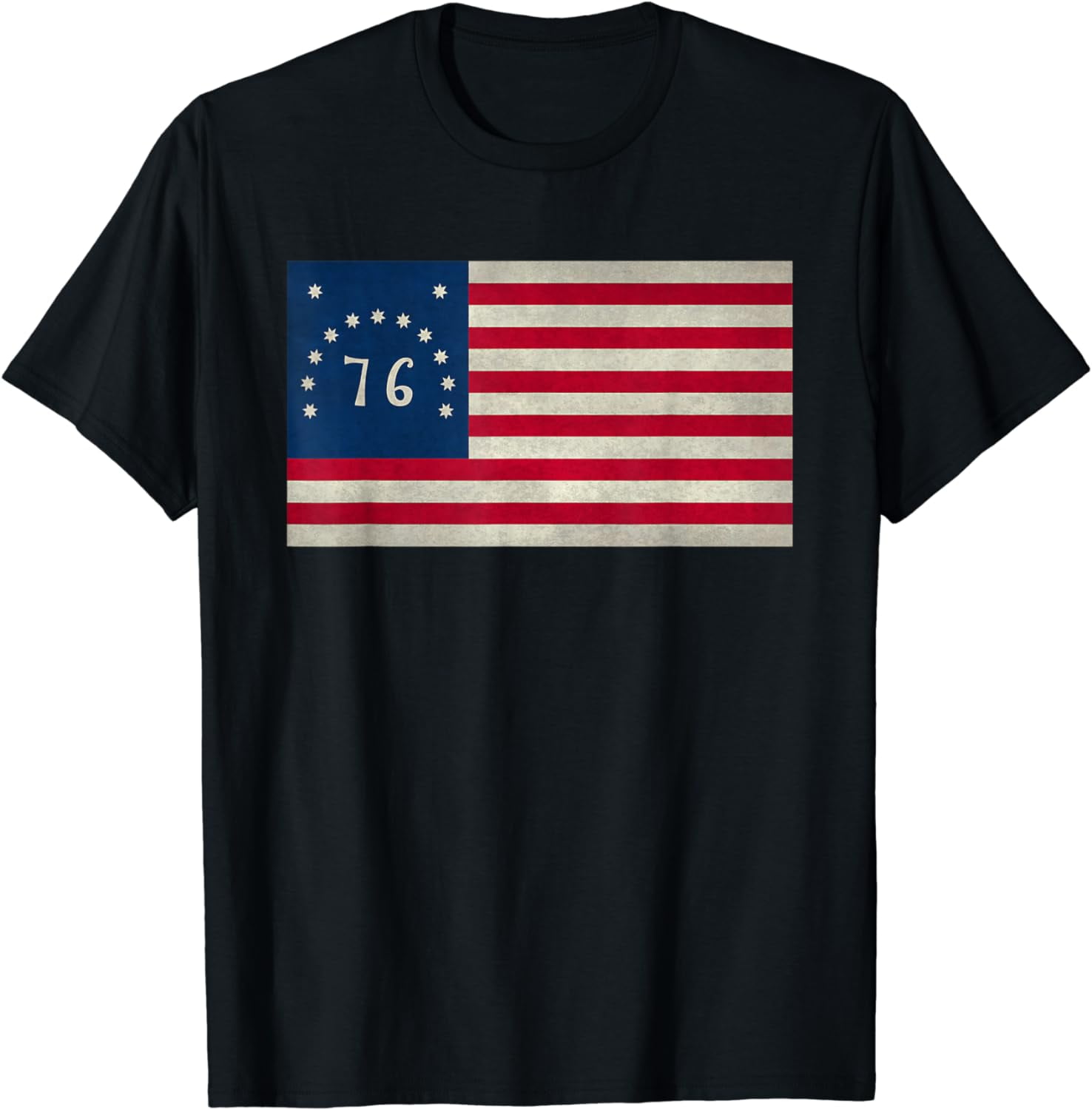 American Bennington Flag T-Shirt - Walmart.com