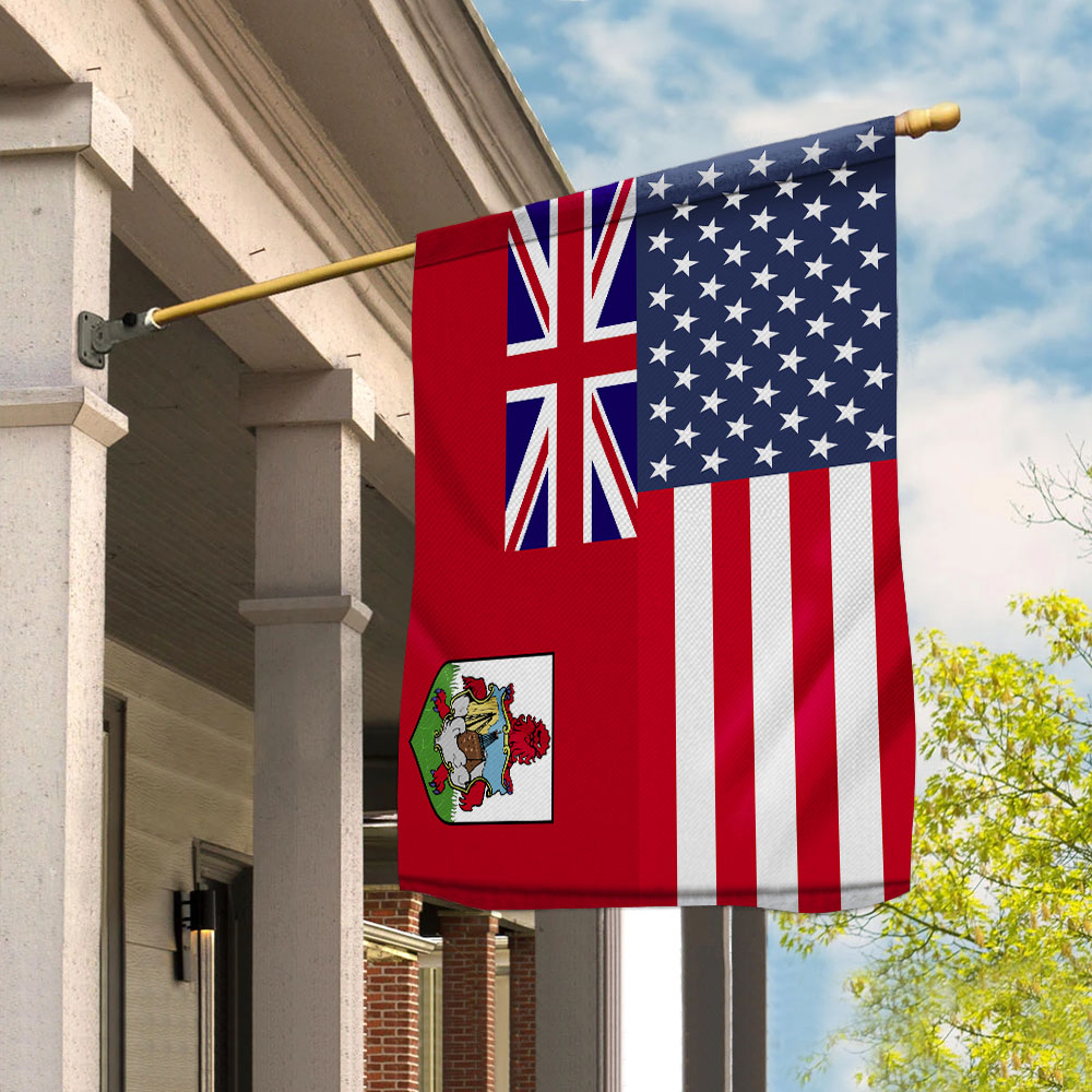 American Bermuda Flag Bermudan Friendship U.S.A Memorial Day Patriotic ...