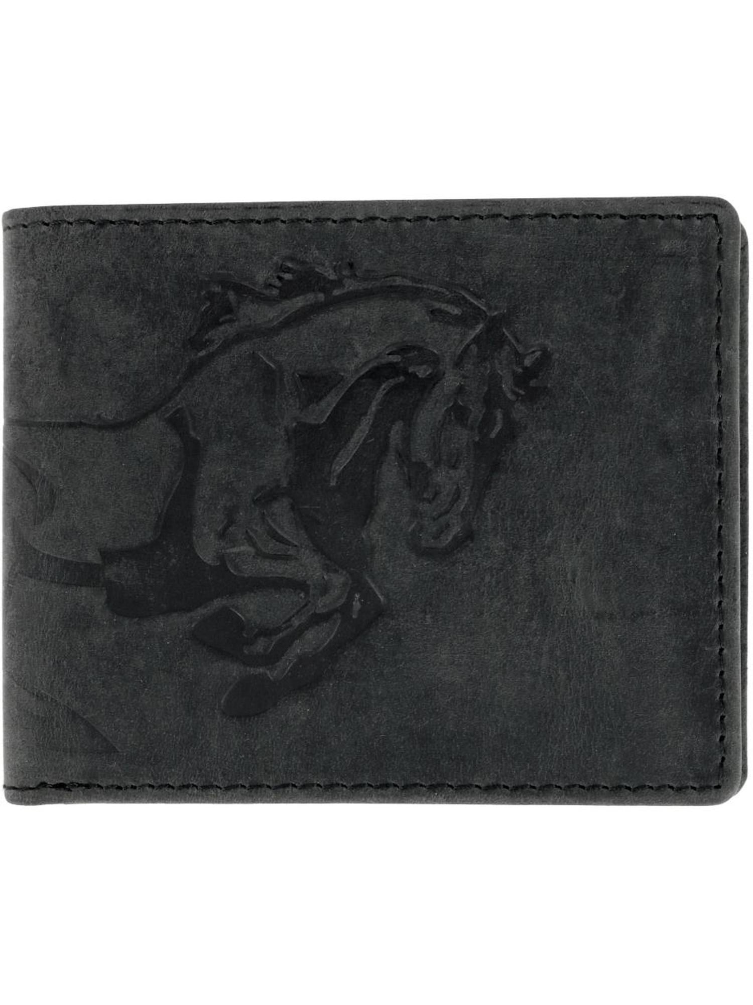 American Bison Leather Horse Embossed Bifold Wallet (Men) - Walmart.com