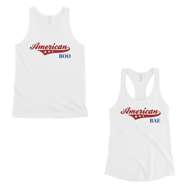 American Boo Bae Matching Couple Tank Tops Anniversary Gift For Bae ...