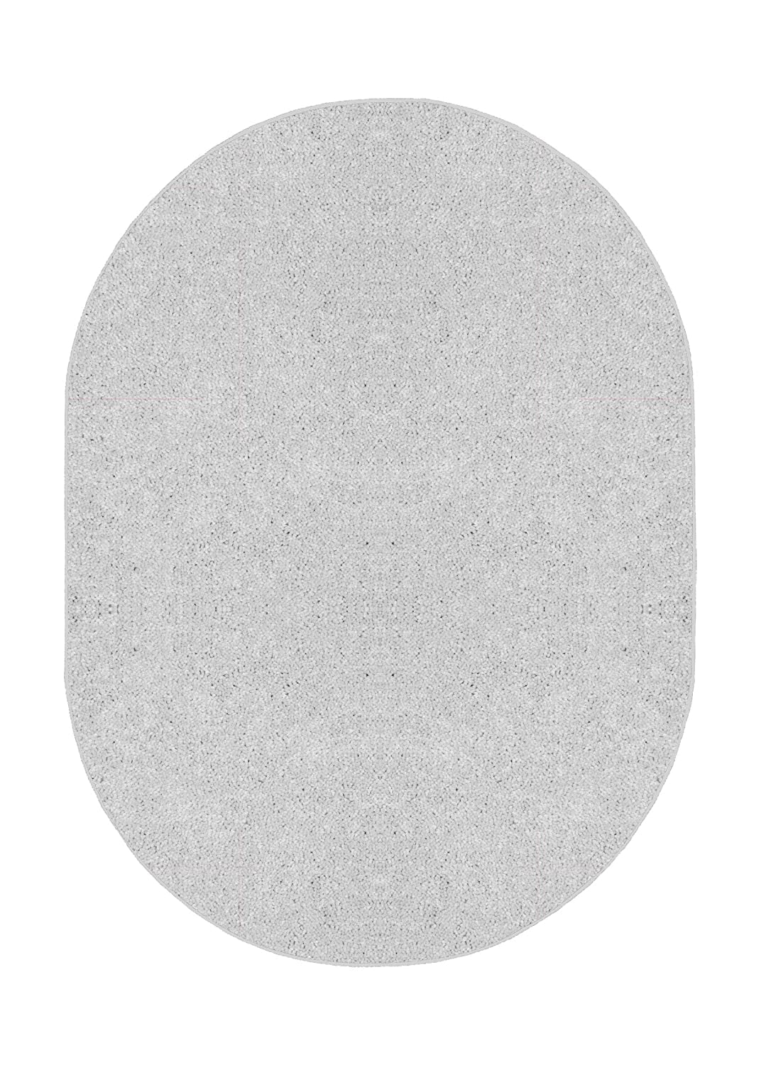 American Bright American Bright Solid Color Area Rugs Off White - 6' x ...