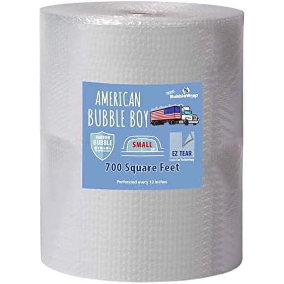 American Bubble Boy Small Plus Bubble, 700 Square feet, 12" Wide ...