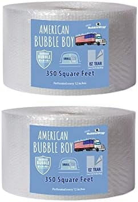 American Bubble Boy Small Plus Bubble, 700 Square feet, 12" Wide, Perforated Every 12", Original ...