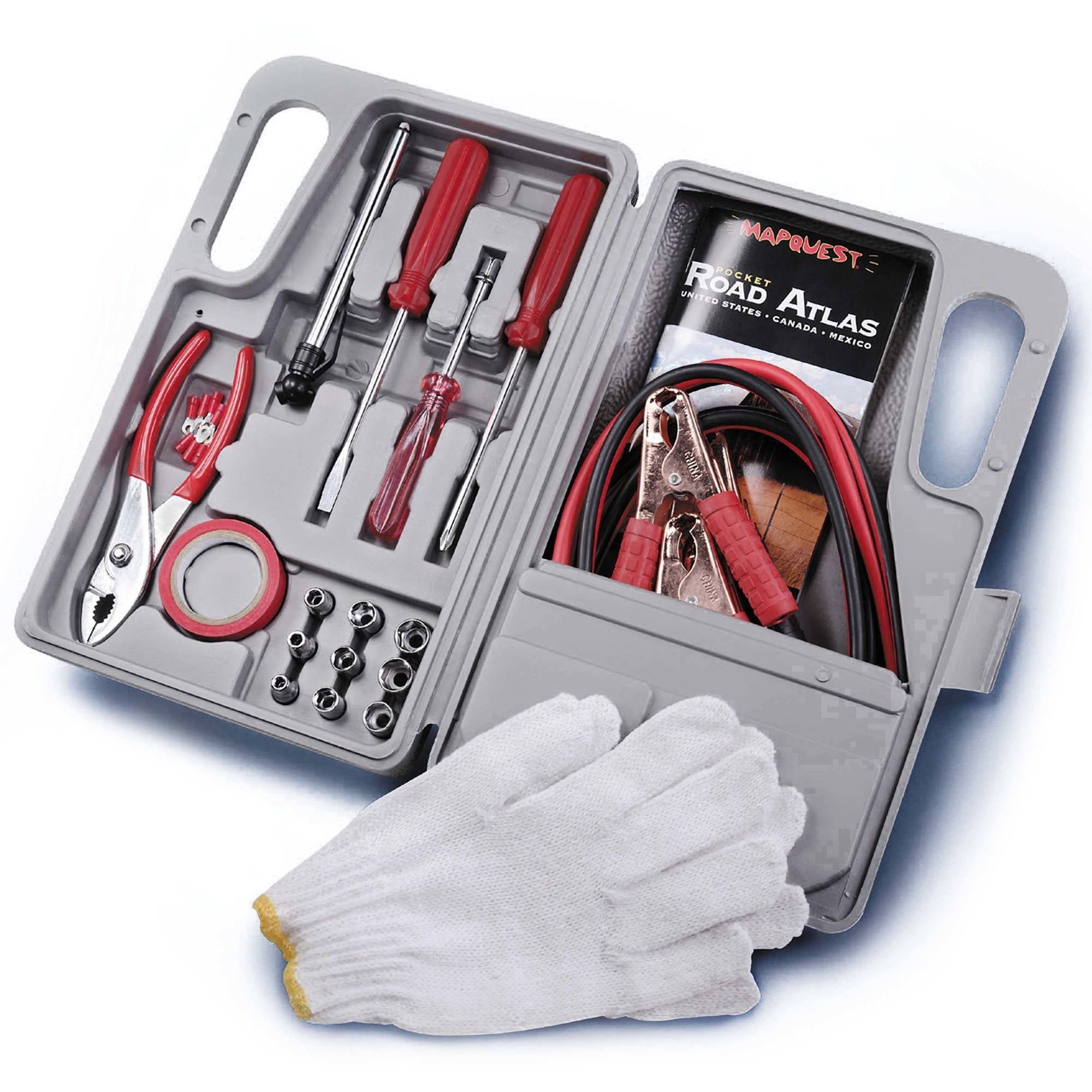 American Builder Auto 31 pc Roadside Emergency Kit - Walmart.com