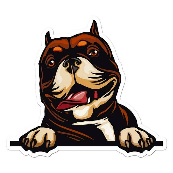 American Bulldog Sticker Phone Decal Water Bottle Stickers Car Decals ...