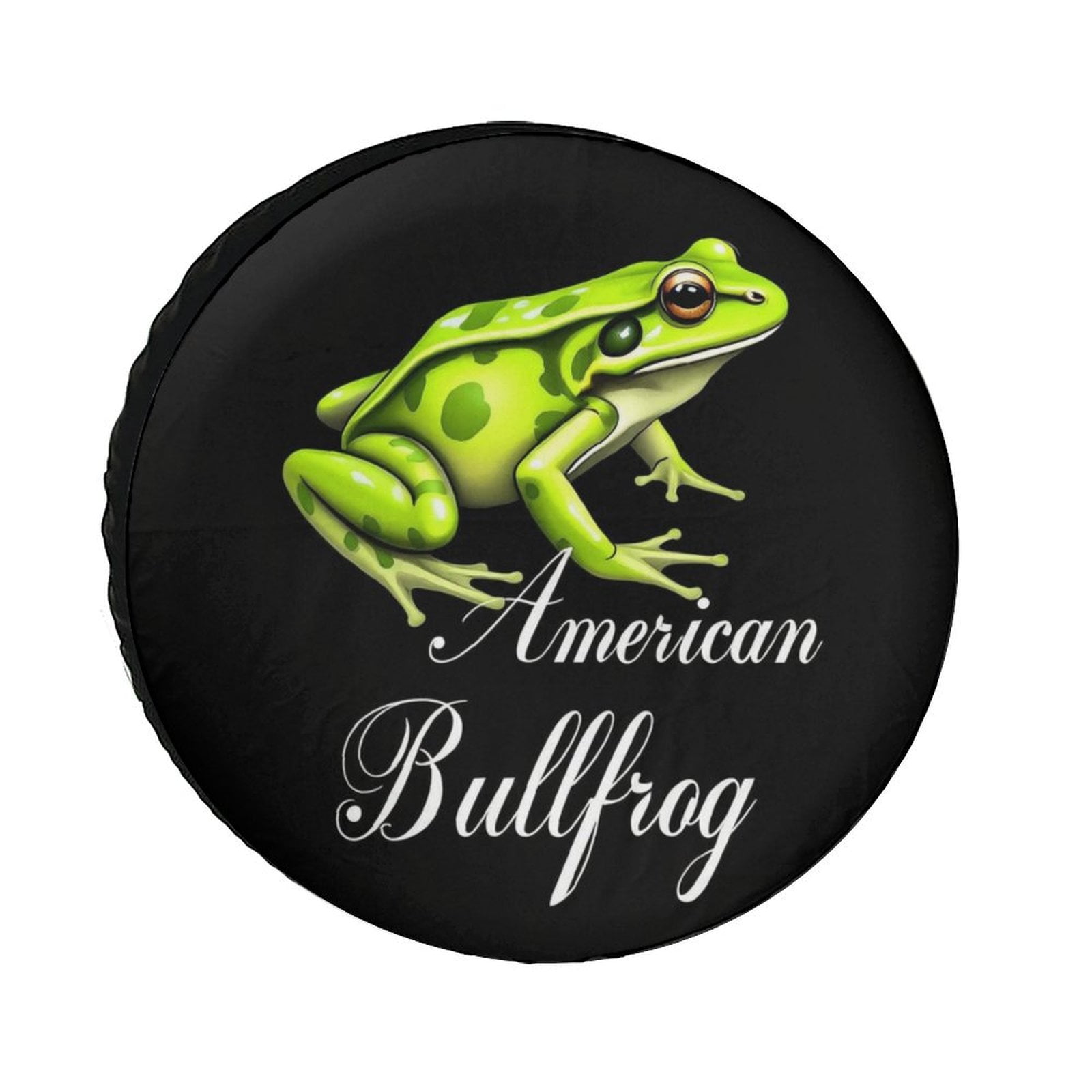 American Bullfrog Labeled Spare Tire Cover 14-16inch Universal Wheel ...
