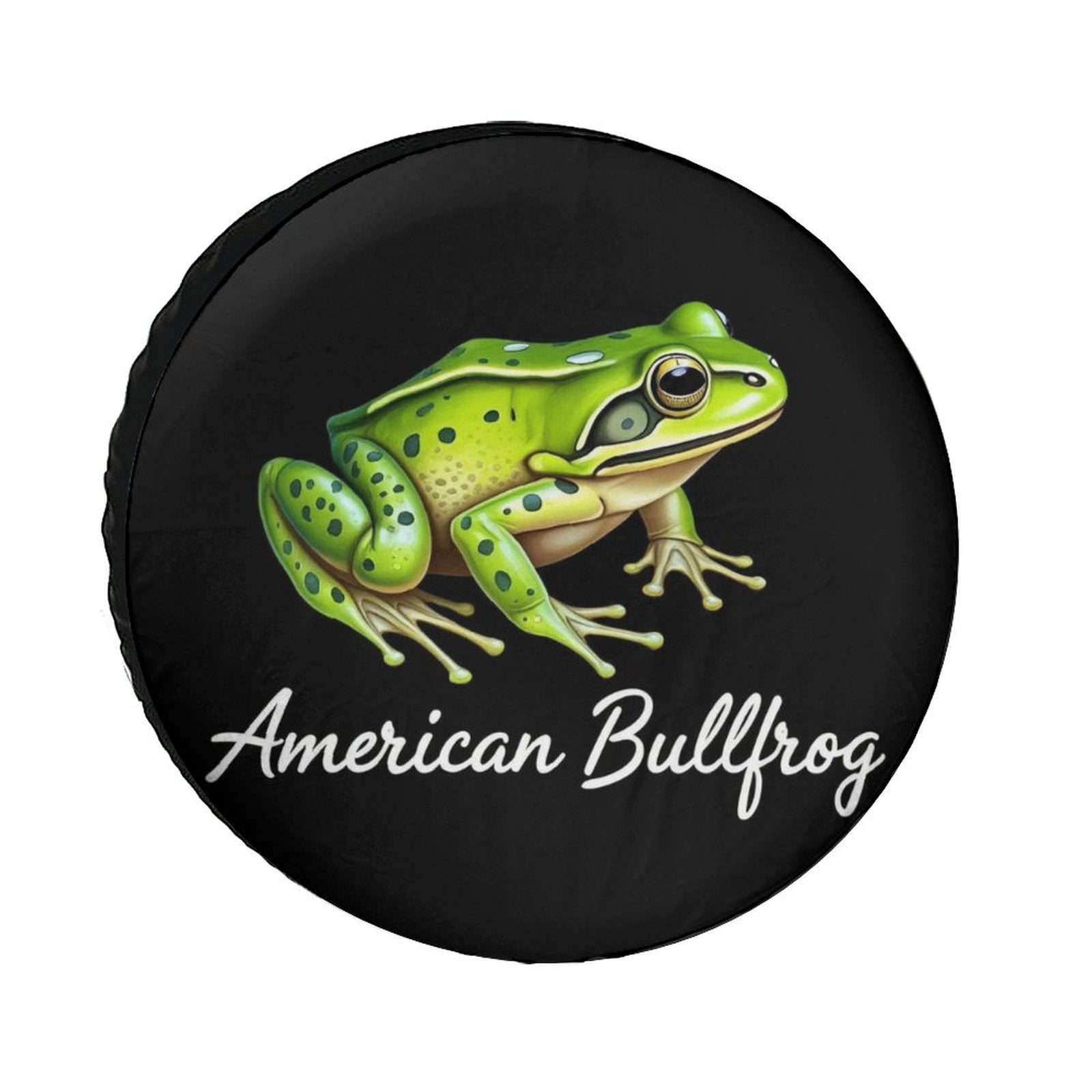 American Bullfrog Labeled Spare Tire Cover 14-16inch Universal Wheel ...
