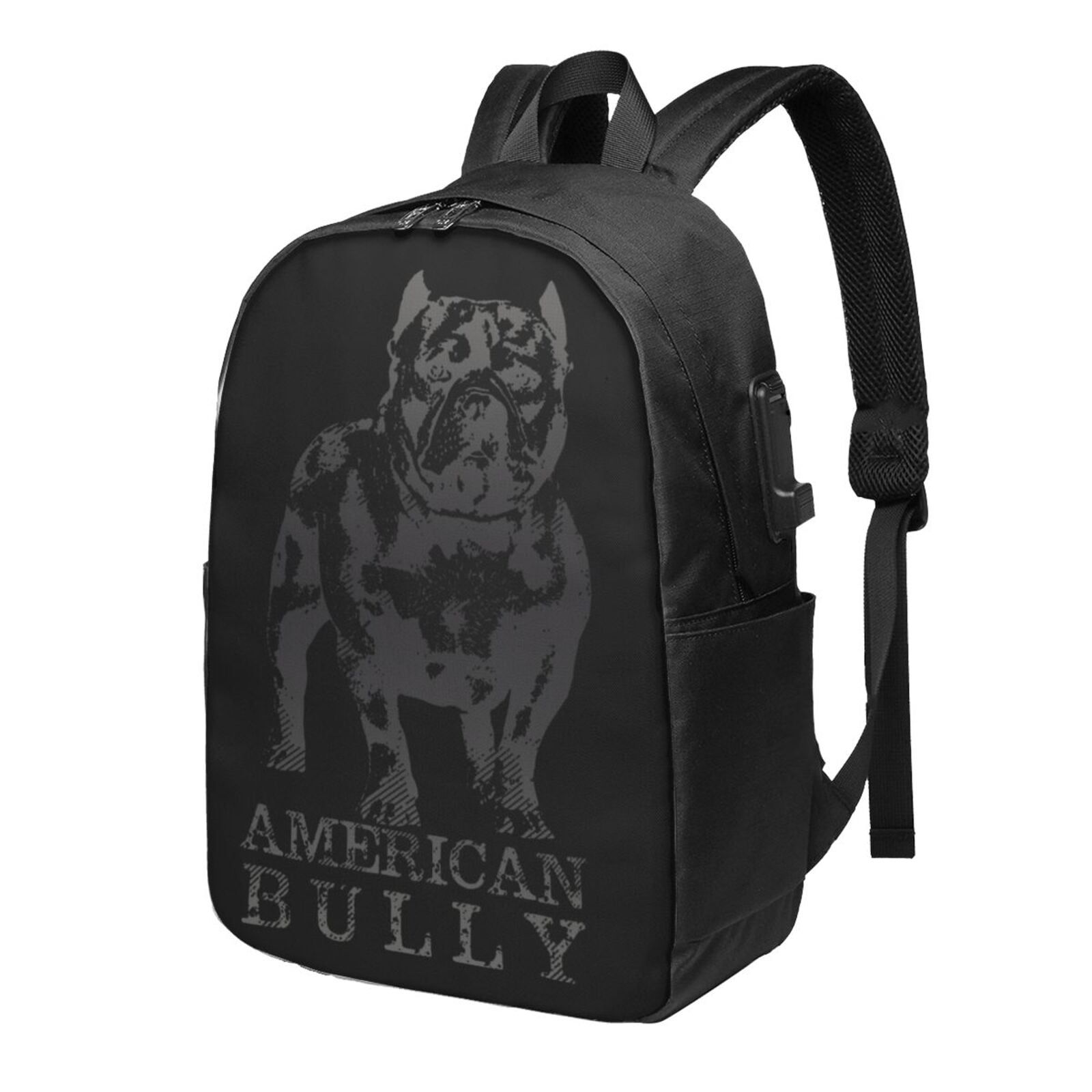 American Bully Backpack Fashion Travel Backpack Laptop Backpack 17 Inch ...