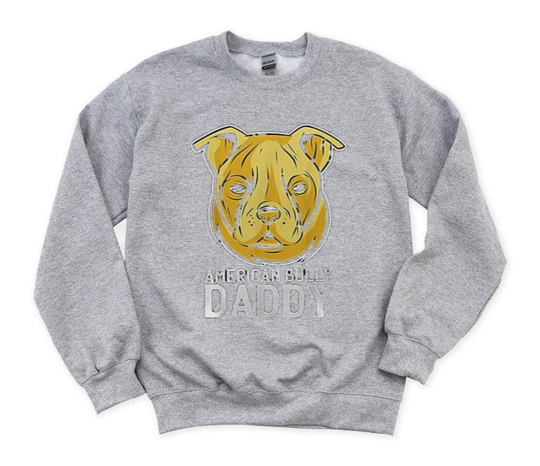 American Bully Daddy Best Dad Ever Father's Day Dog Lover Pet Breed Art ...