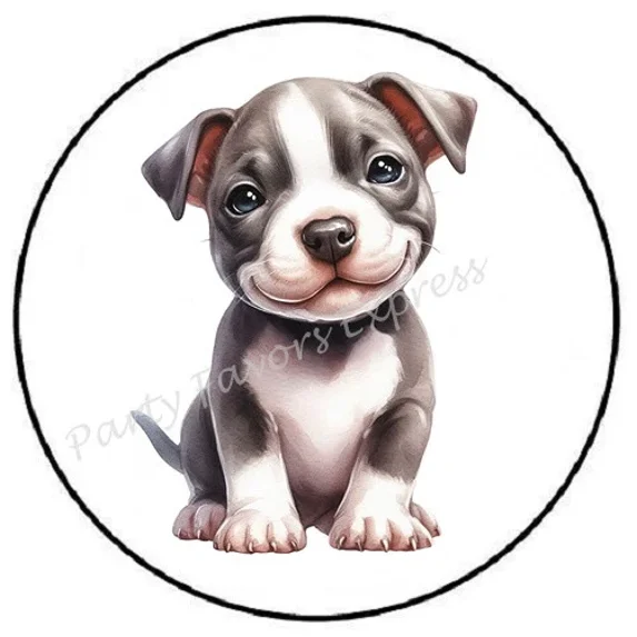 American Bully Dog Stickers Party Favors Phone Decal Water Bottle ...