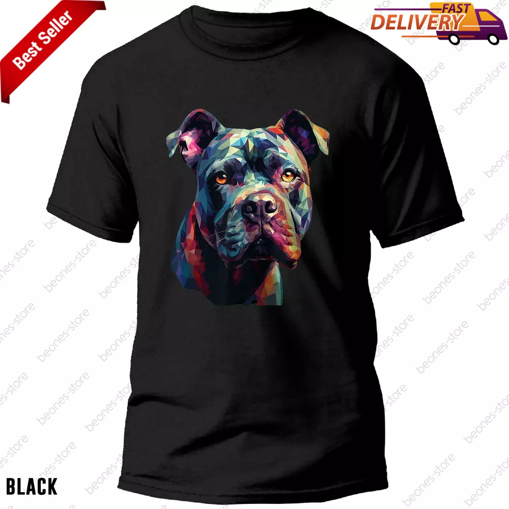 American Bully Puppy Dog Pop Art Graphic Design Perfect For Dog Lovers ...