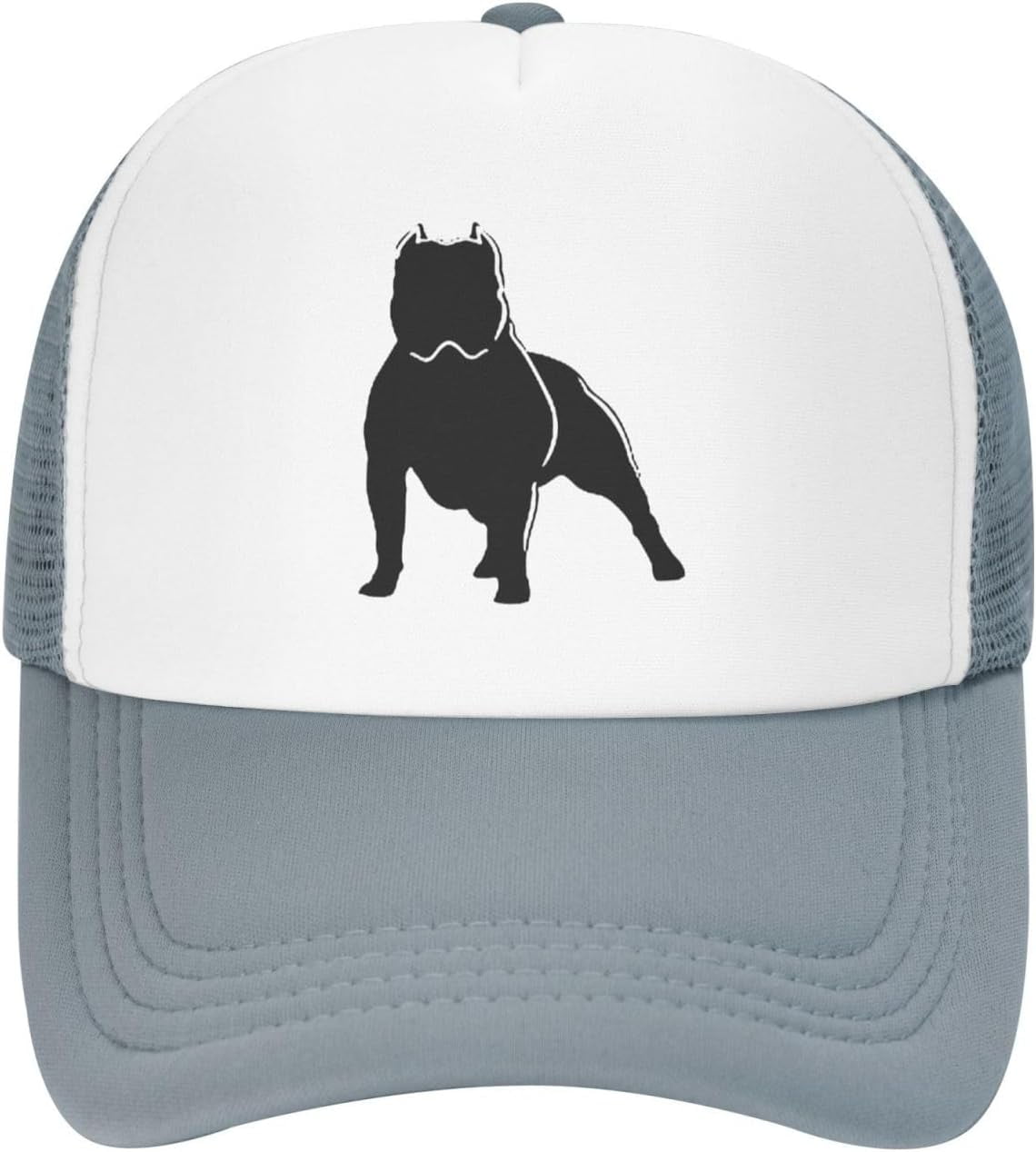 American Bully Unisex Trucker Hat – Mesh Baseball Cap Dad Hat Black ...