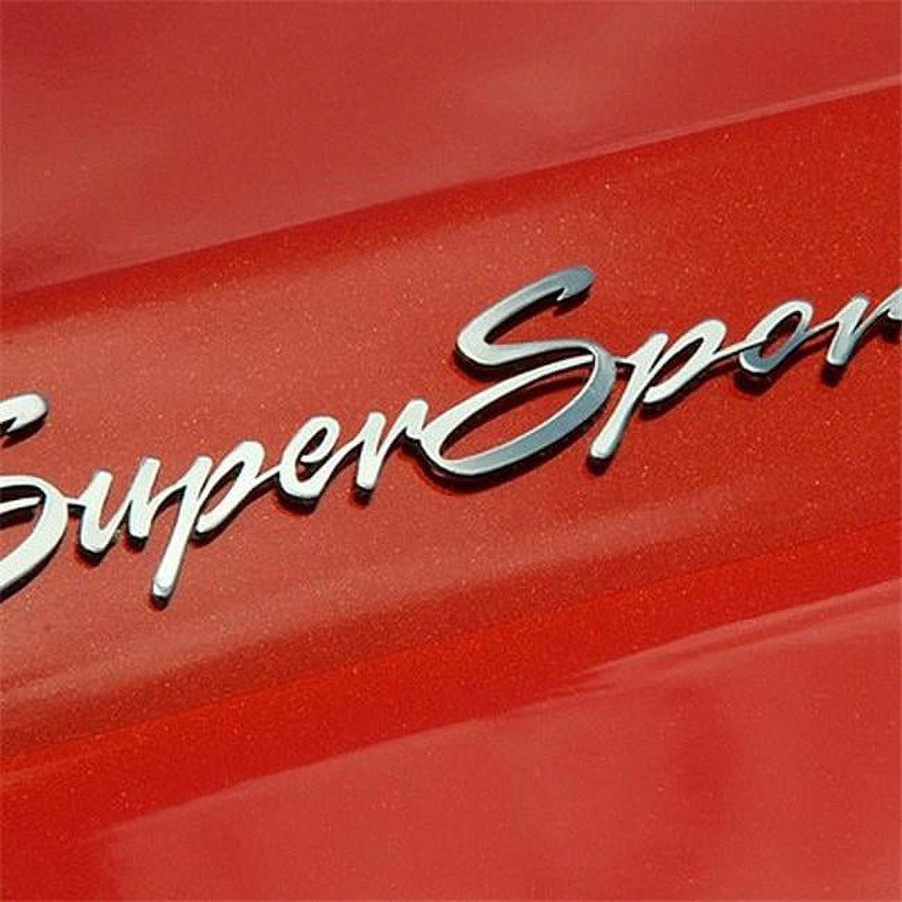 American Car Craft 102007 Super Sport Polished Emblem for 2010-2014 ...