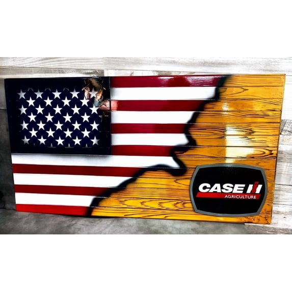 American Case IH Flag, Case Farm Equipment, American Flag, Case Tractor ...