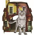 American Cat Club Cat House with Scratcher & Catnip included ...