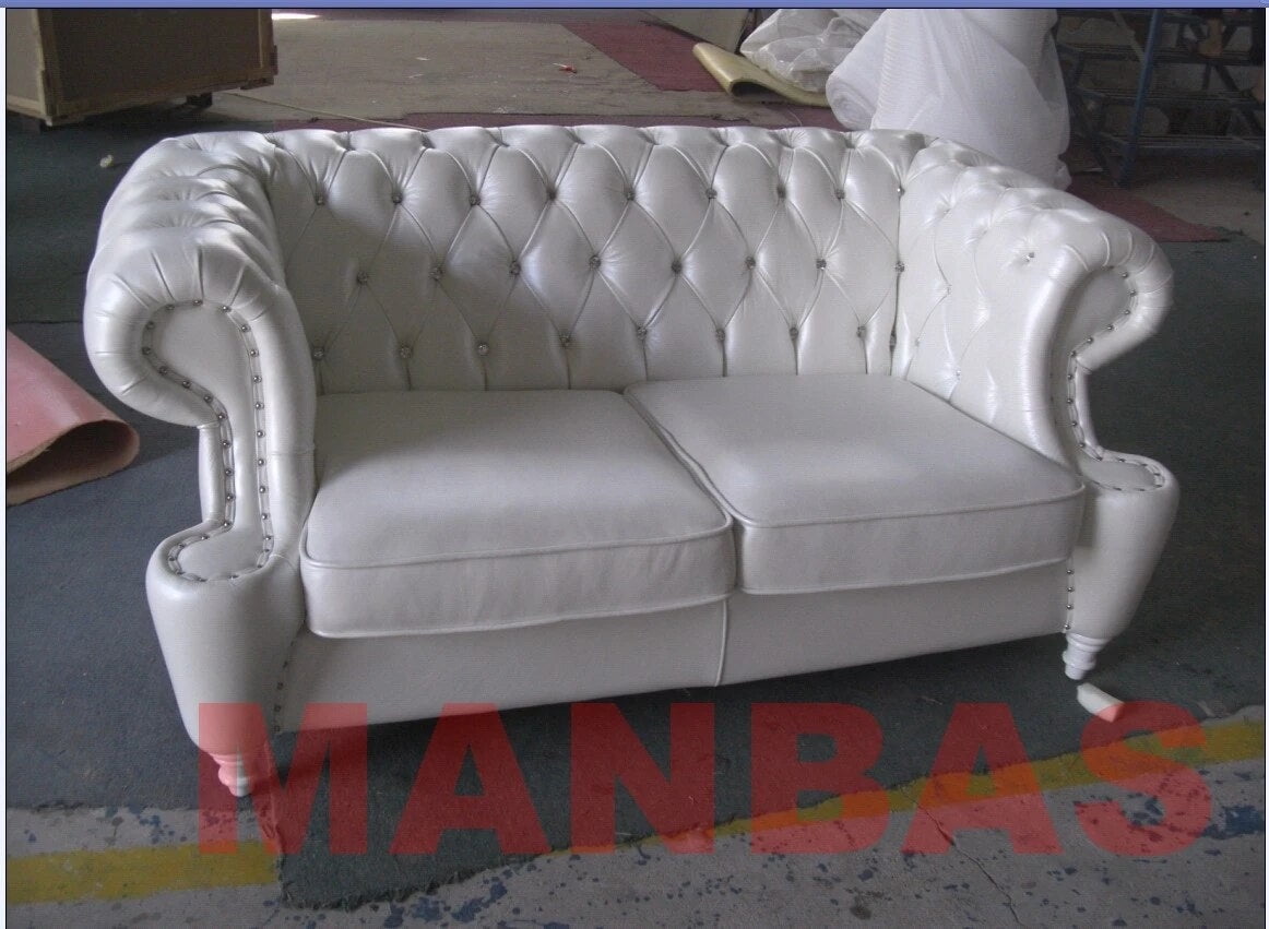 American Chesterfield Sofa Sets Italian Leather Sofas Modernos Para ...