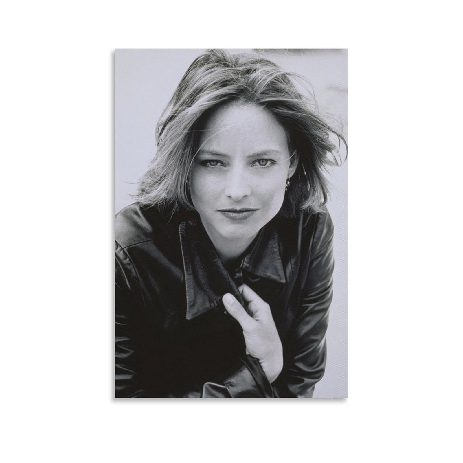 American Child Actresses Jodie Foster Retro Poster Canvas Wall Art ...