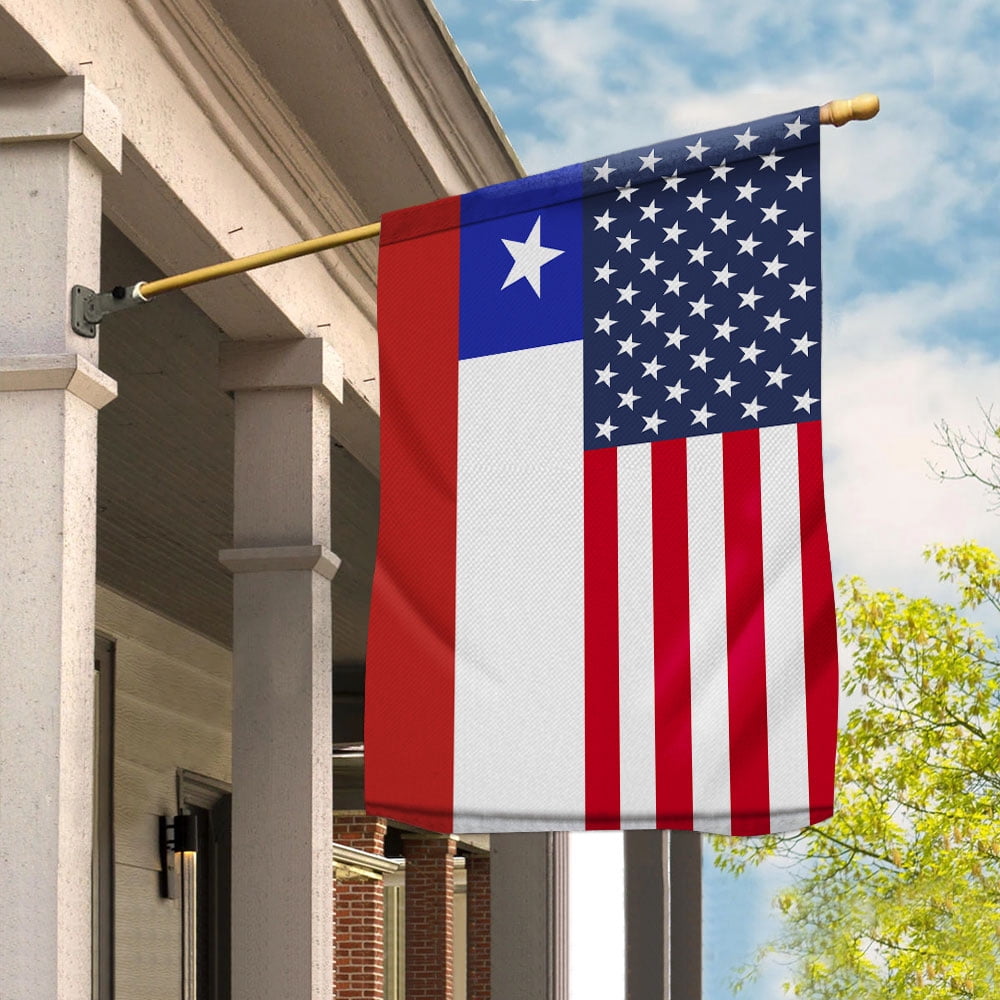 American Chile Flag Chilean Friendship U.S.A Memorial Day Patriotic For ...