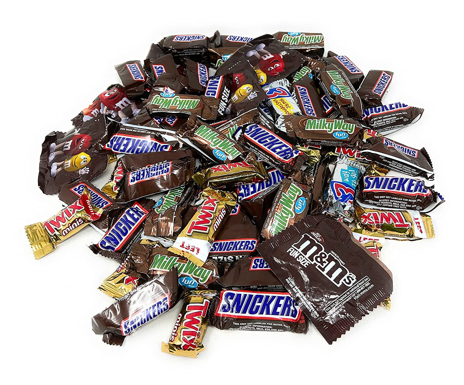 American Classic Mix Chocolate M&M's, Snickers, Twix Milky Way & Three ...