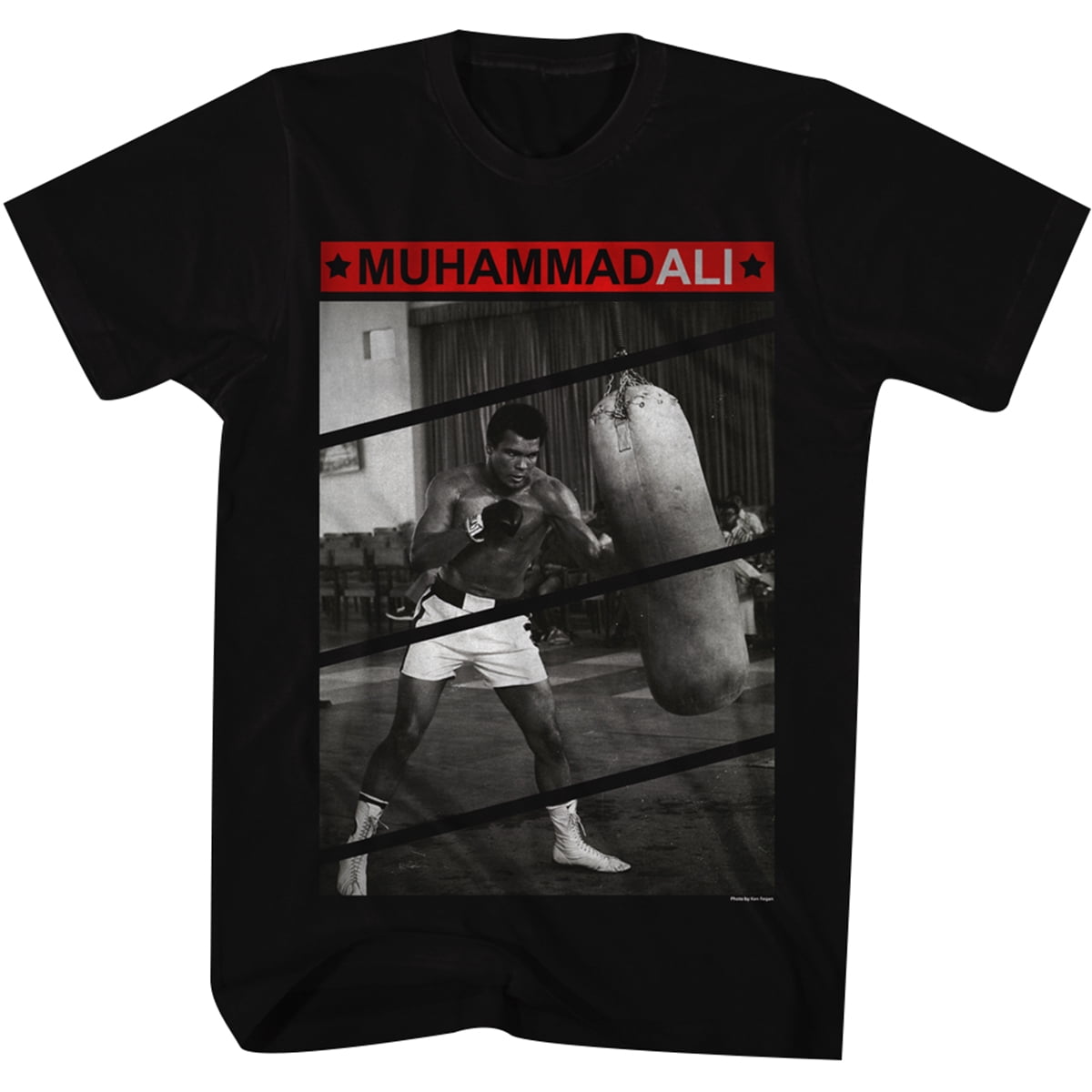 American Classics Muhammad Ali Punch Bag T-Shirt - 2XL - Black ...