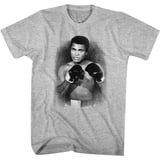 American Classics Muhammad Ali T-Shirt - Small - Gray Heather - Walmart ...