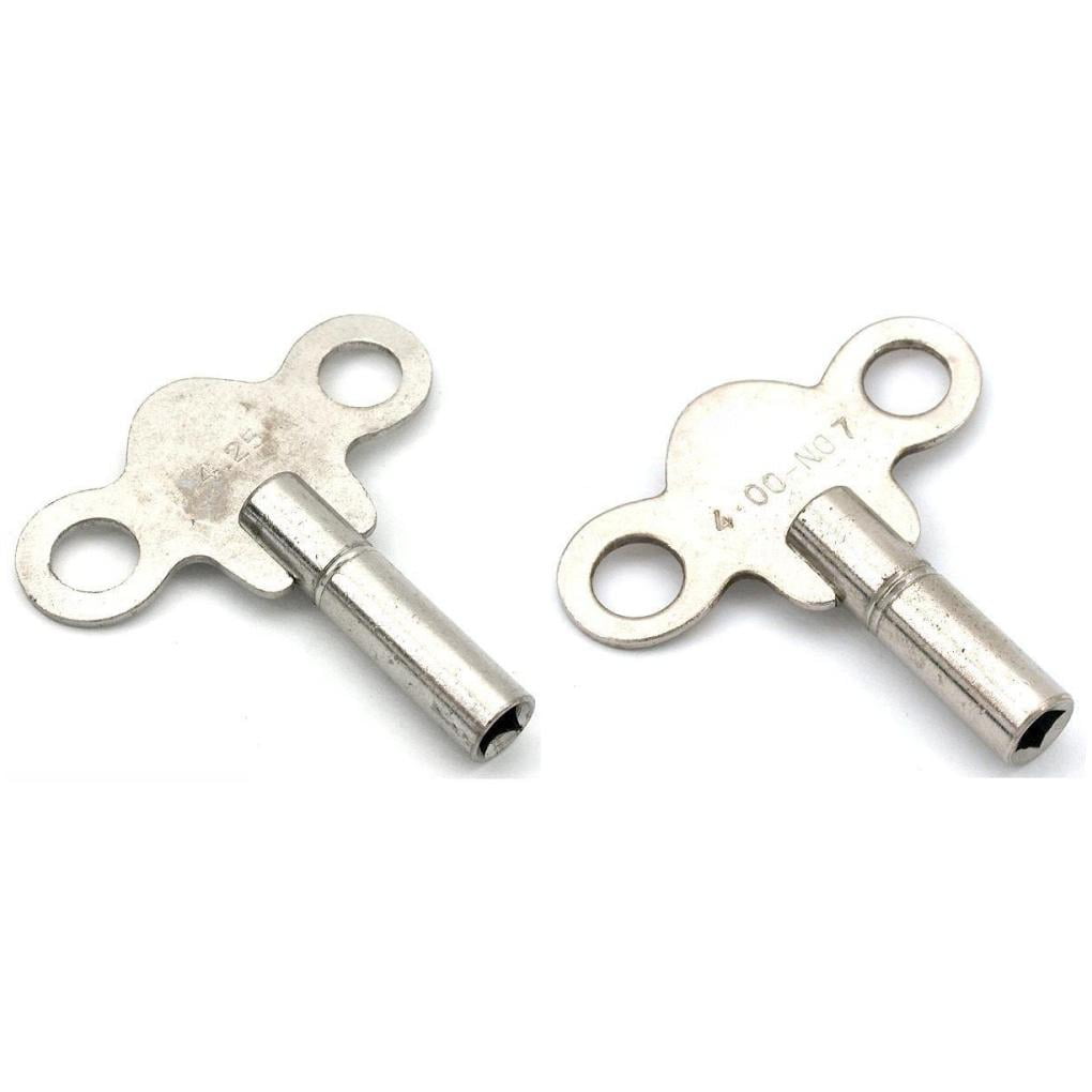 American Clock Key Mainspring Winding Repair Tools #8 & #7 Kit 2 Pcs ...